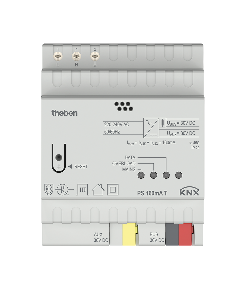 PS 160 mA T KNX | Systemgeräte | KNX | Haus- und Gebäudeautomation | Theben